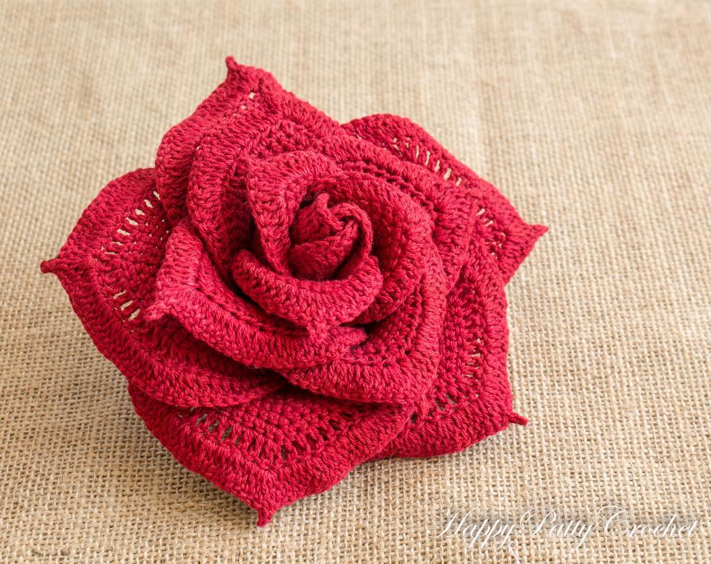 Crochet A Rose Flower 33 Inspiring Patterns Patterns Hub Crochet A Rose Flower 33 Inspiring Patterns Patterns Hub