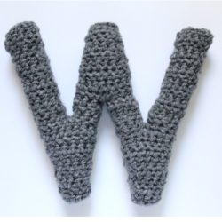 15 Easy to Make Crochet Letter Patterns - Patterns Hub