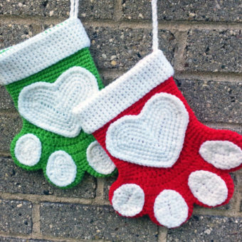 40 All Free Crochet Christmas Stocking Patterns - Patterns Hub