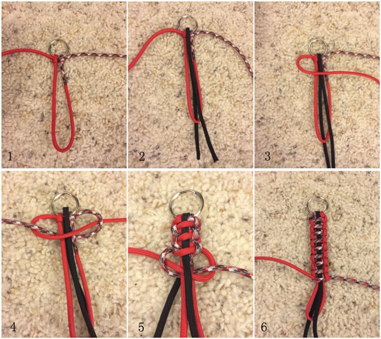 23 Attractive Paracord Keychains to Choose From - Patterns Hub